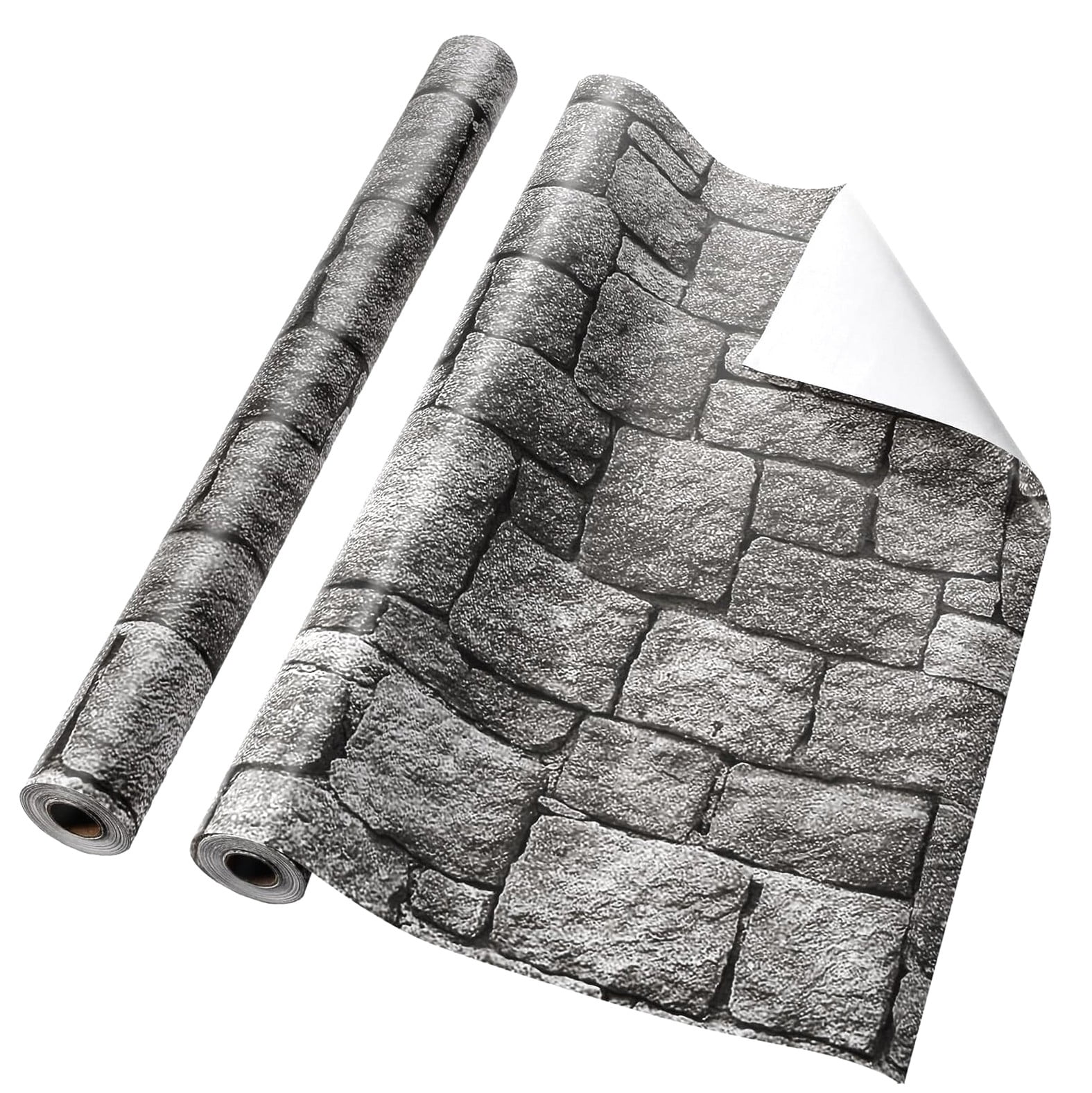 Myst Design 1 Roll Brick Bulletin Paper 24 Inch 100ft Stone Fade ...