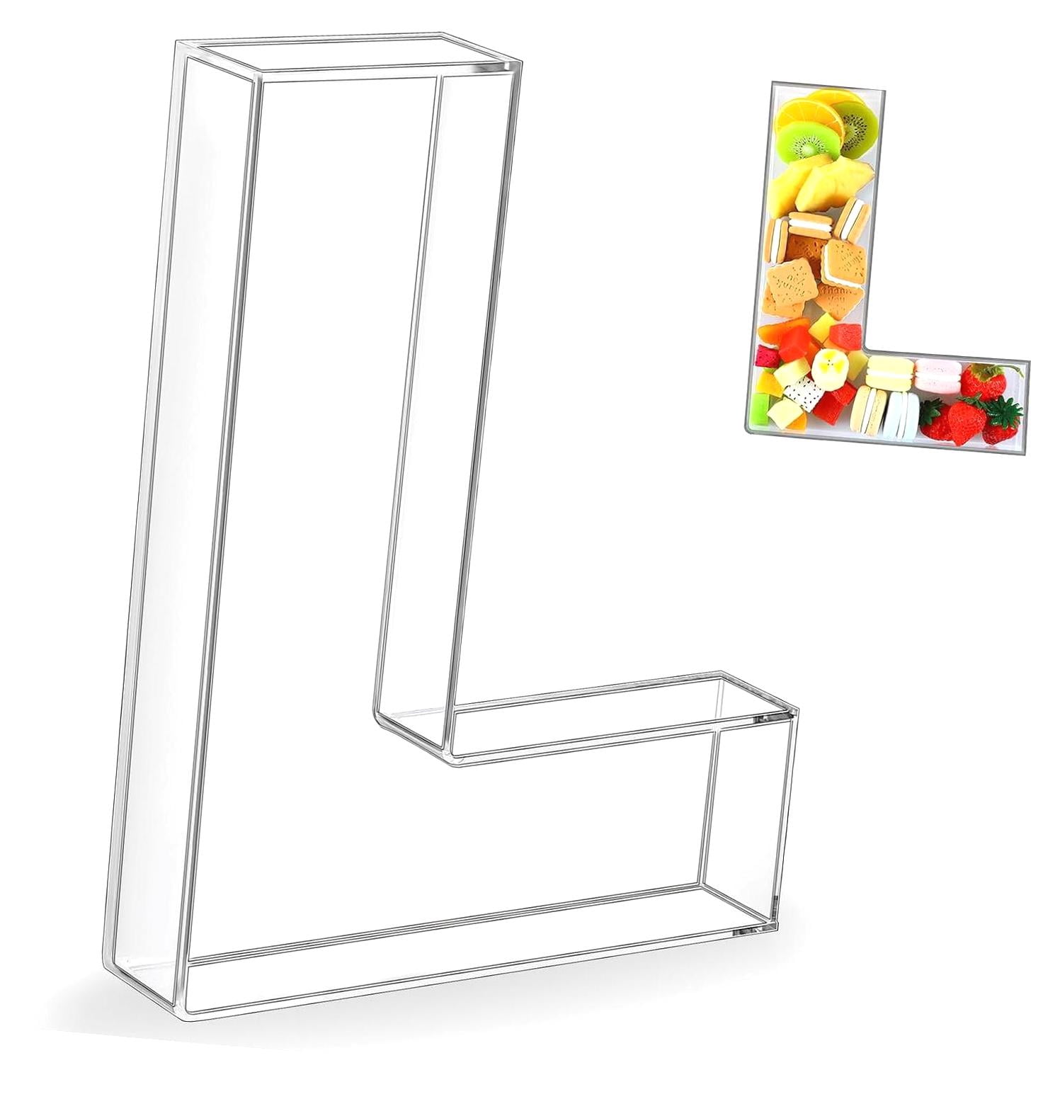 Myst Design 10-Inch Acrylic Letter Tray for Display, Fillable ...