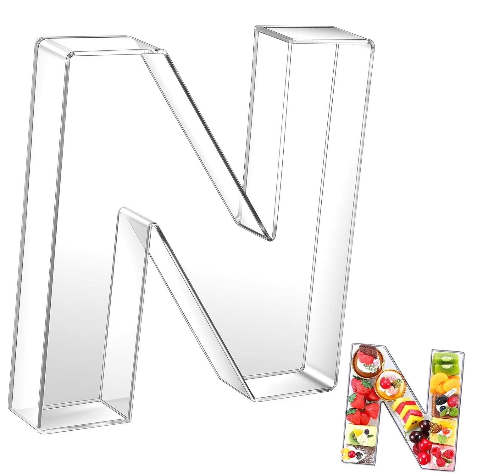 Myst Design 10-Inch Acrylic Letter Tray for Display, Fillable ...