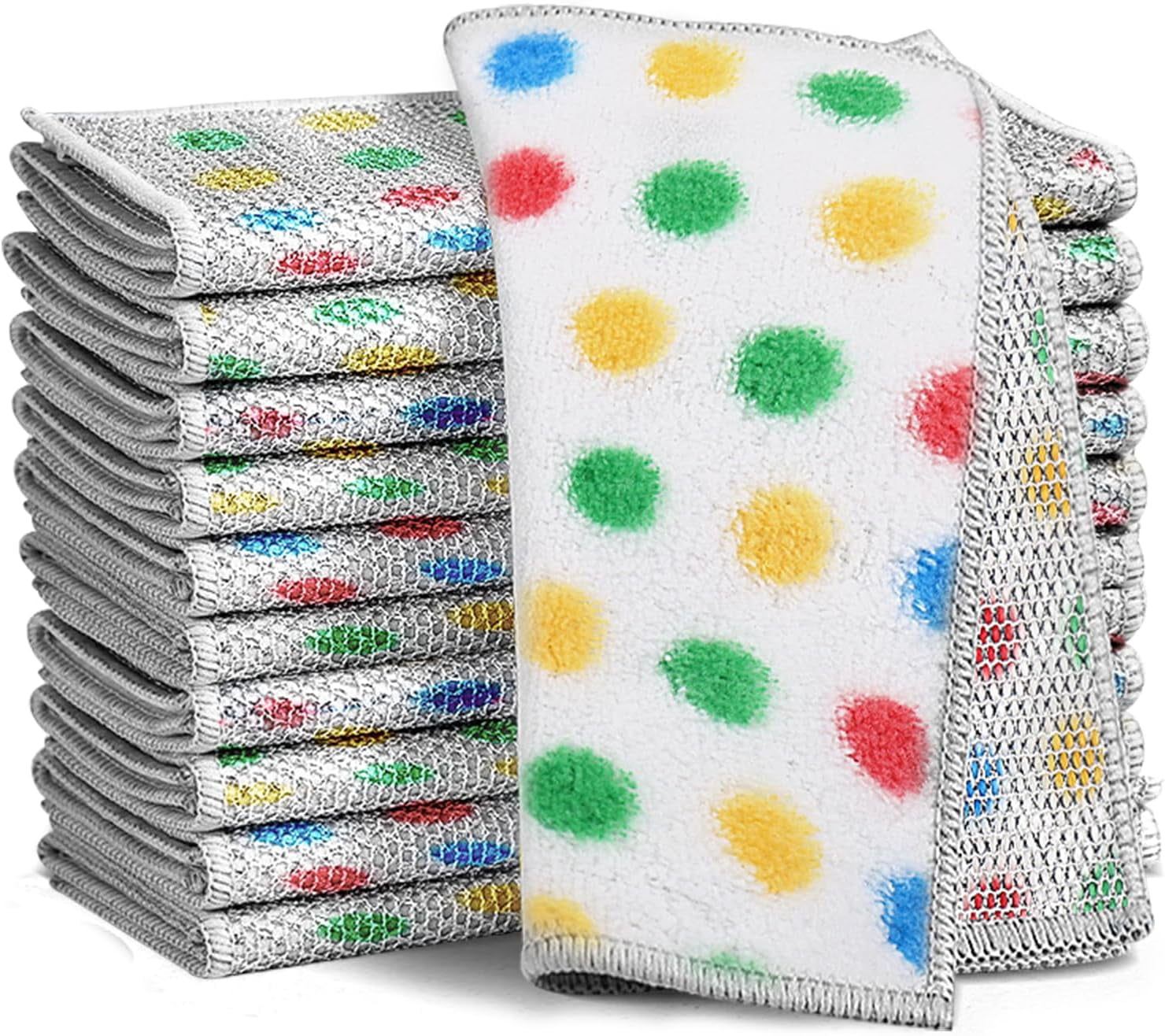 Myst Design 10 Pcs Non Scratch Wire Dishcloth,2025 New Upgrade Steel ...