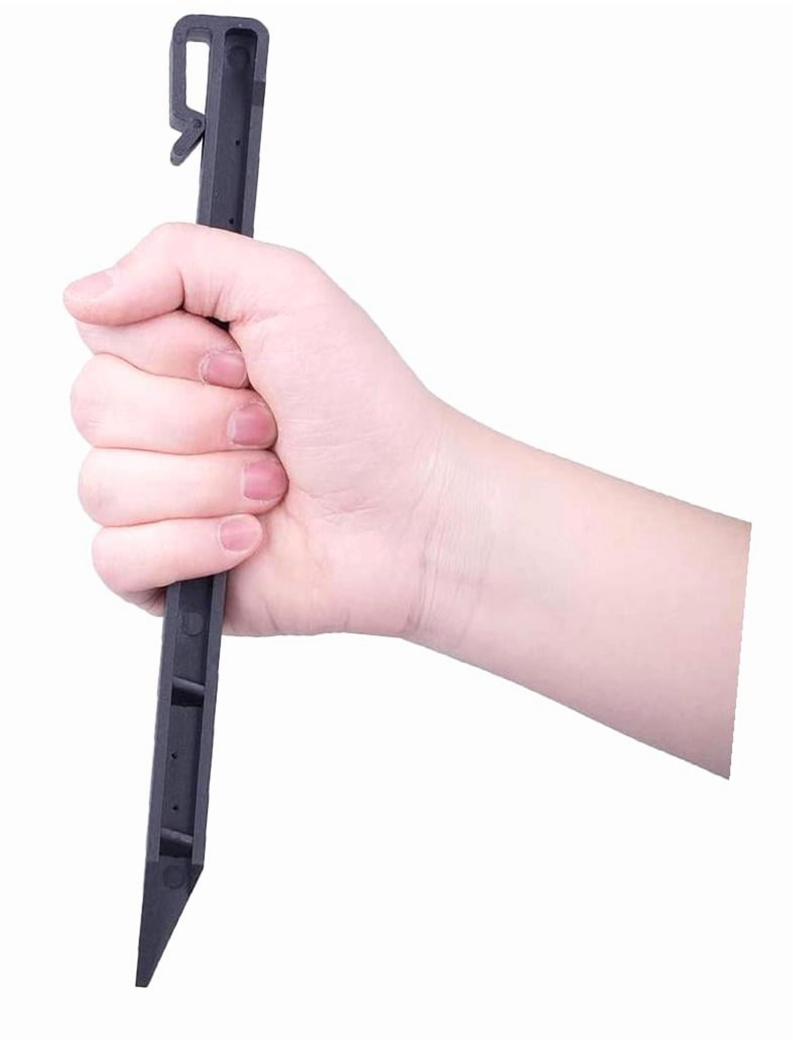 Myst Design 10" Plastic Landscape Edging Stakes, Perfect for Paver ...