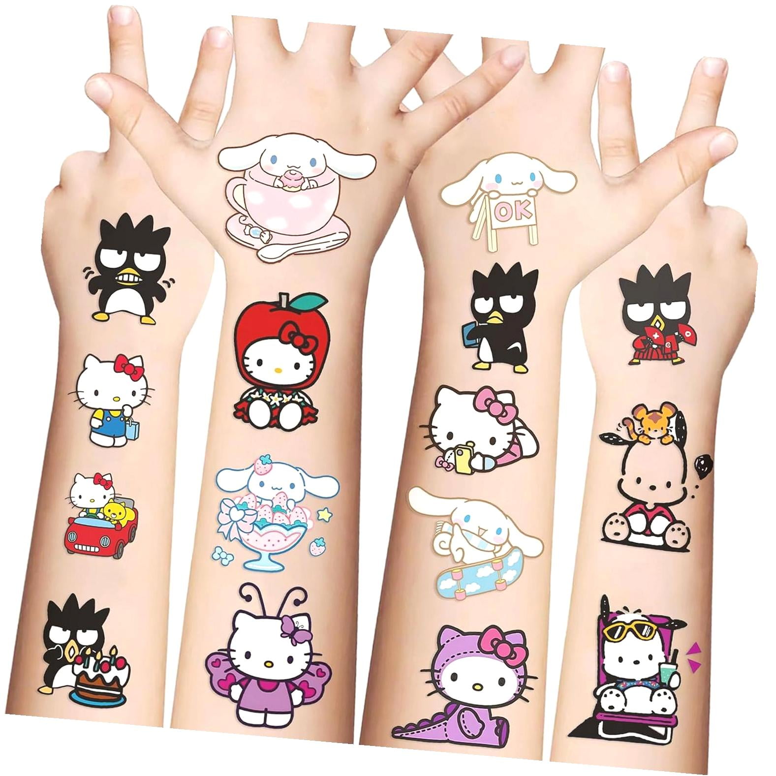 Myst Design 10 ed Sheets for , Kuromi Melody Cinnamoroll Cartoon Stickers for Girls and Boys ...