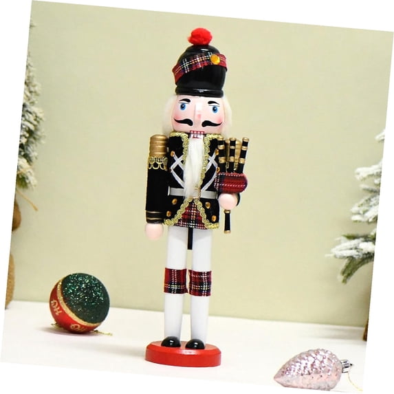 Myst Design, 12 Inch Wooden Nutcrackers Soldier, Festive Xmas Decor for ...