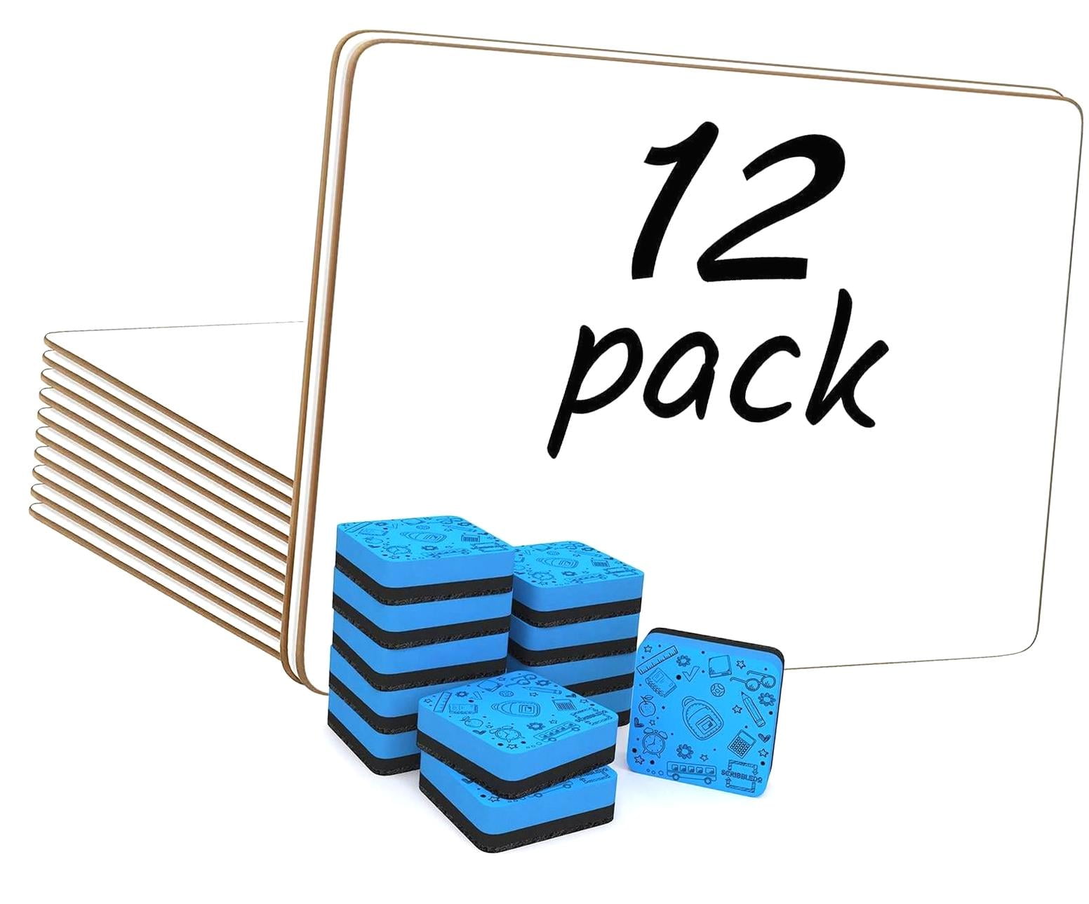 Myst Design 12 Small White Board Classroom Set Mini White Boards 9"x12 ...