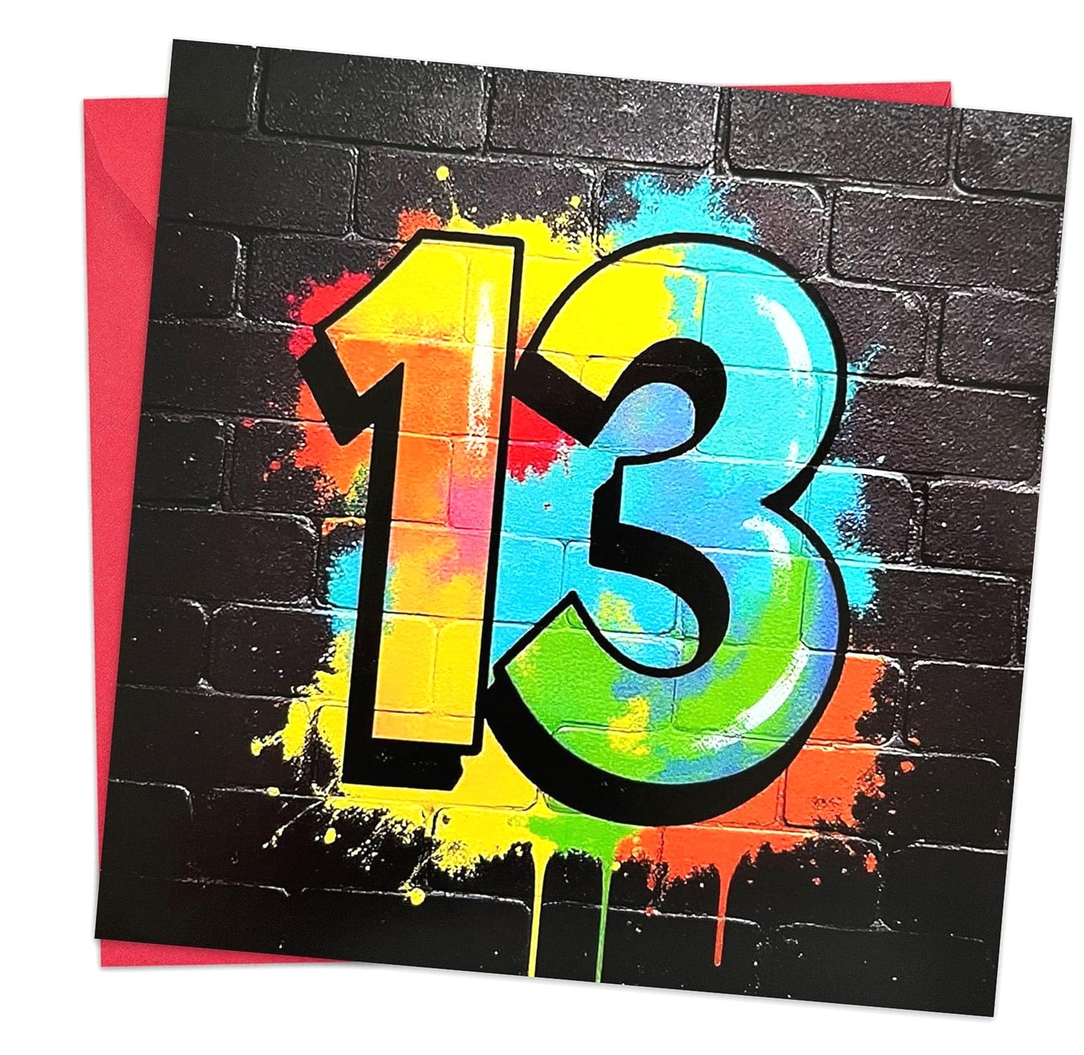 Myst Design 13th Birthday Card for Boys Age 13 Year Old Teenager Card ...
