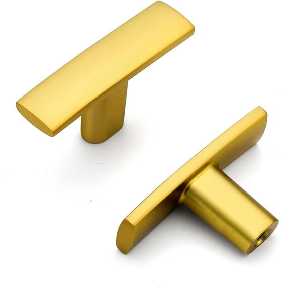 Myst Design 15 Pack Cabinet Knobs 1-3/4 Inch Brushed Drawer Knobs ...