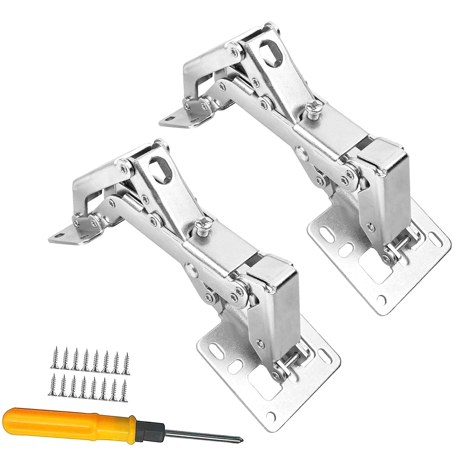 Myst Design 2-Pack Hinges 170 Degree Soft Close,Hydraulic Surface Mount ...