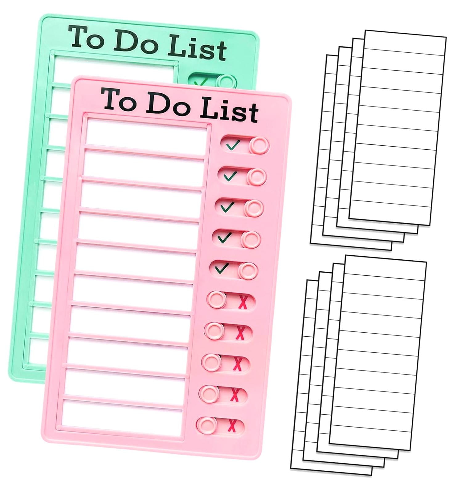 Myst Design 2-Piece Chore Charts for - Visual Scheduler, Plastic ...