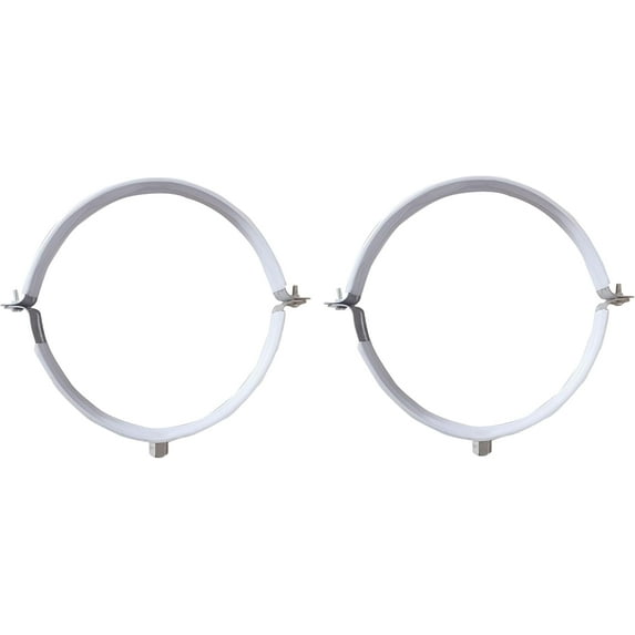 Myst Design 2 Sets 12 Inch Hose Pipe ， Galvanized Iron Stove Pipe ...