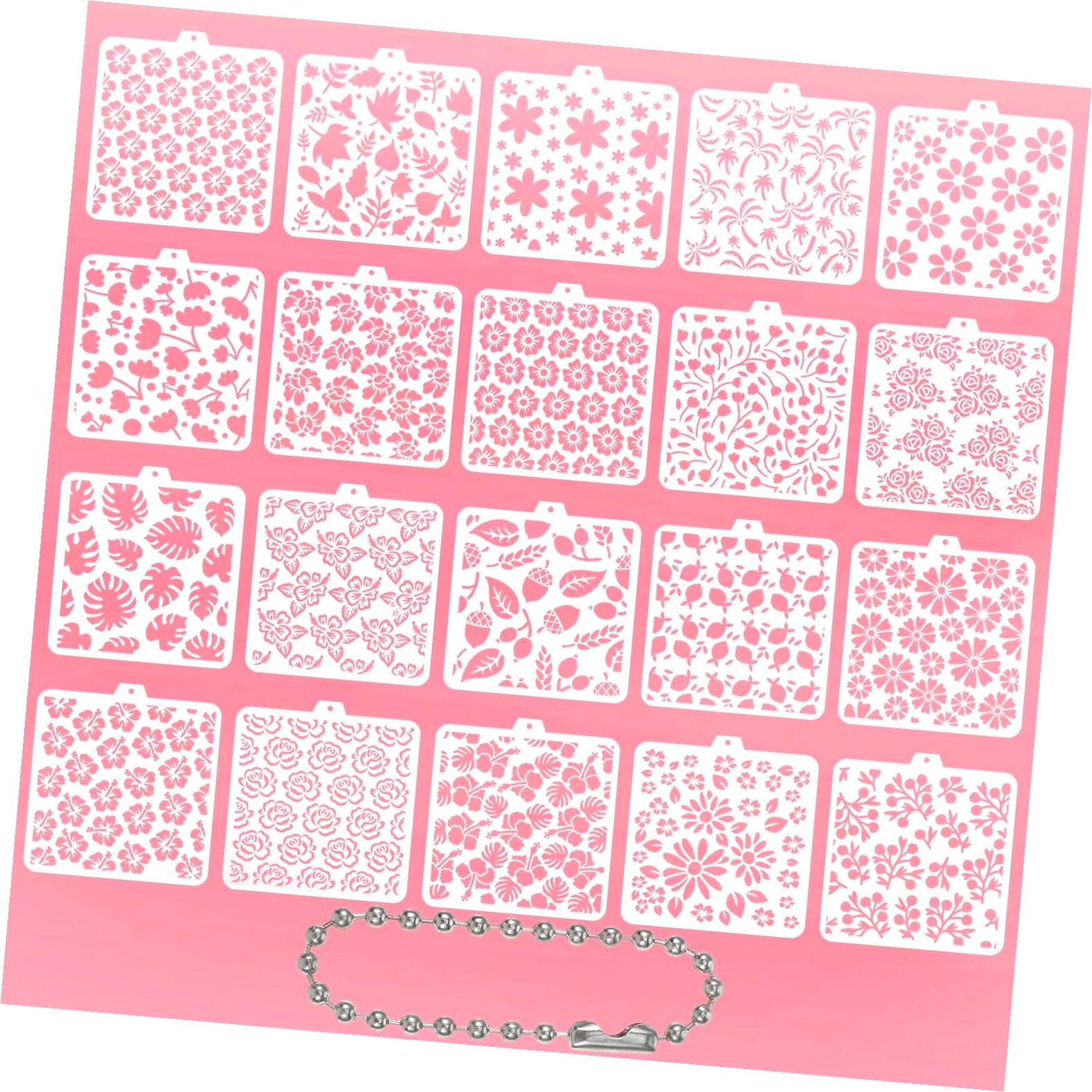 Myst Design 20 PCS Cookie Stencils for Icing, Stencils for Baking Icing ...