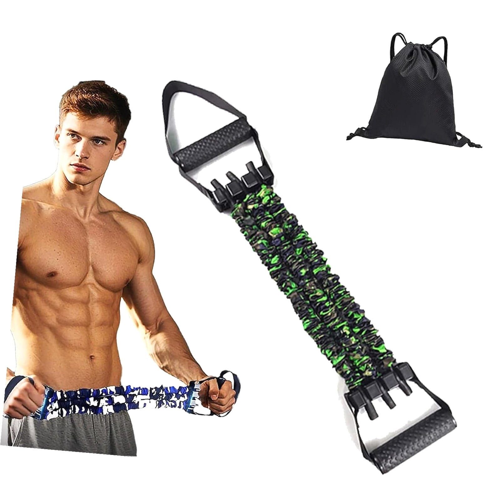 Myst Design 2025 New 3-Hole Resistance Stretcher, 3-Way Resistance Band ...