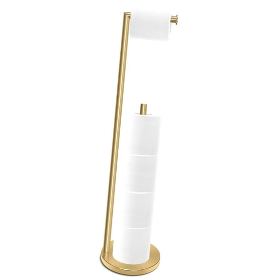 Myst Design 26.4" Steel Toilet Paper Holder freestanding, Bathroom Free ...