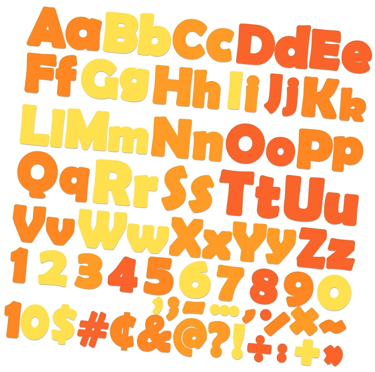 Myst Design 260 PCS Fall Bulletin Letters for Classroom 4” Letters ...