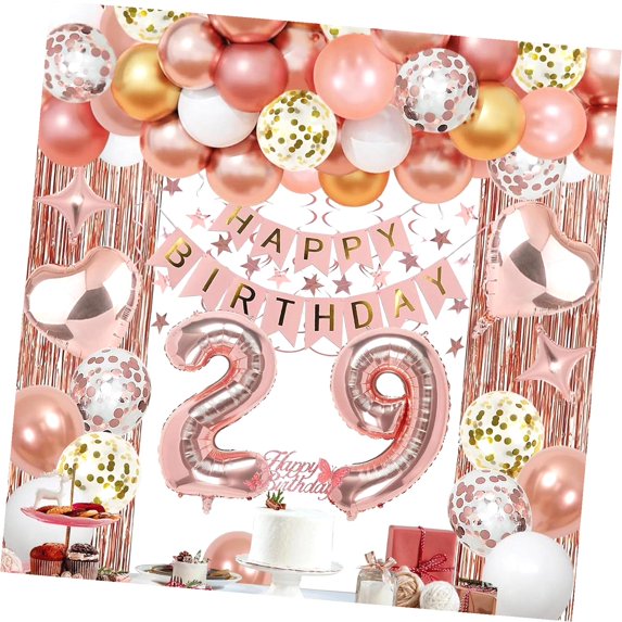 Myst Design 29th Rose Birthday Party Decorations for Celebration, Rose ...