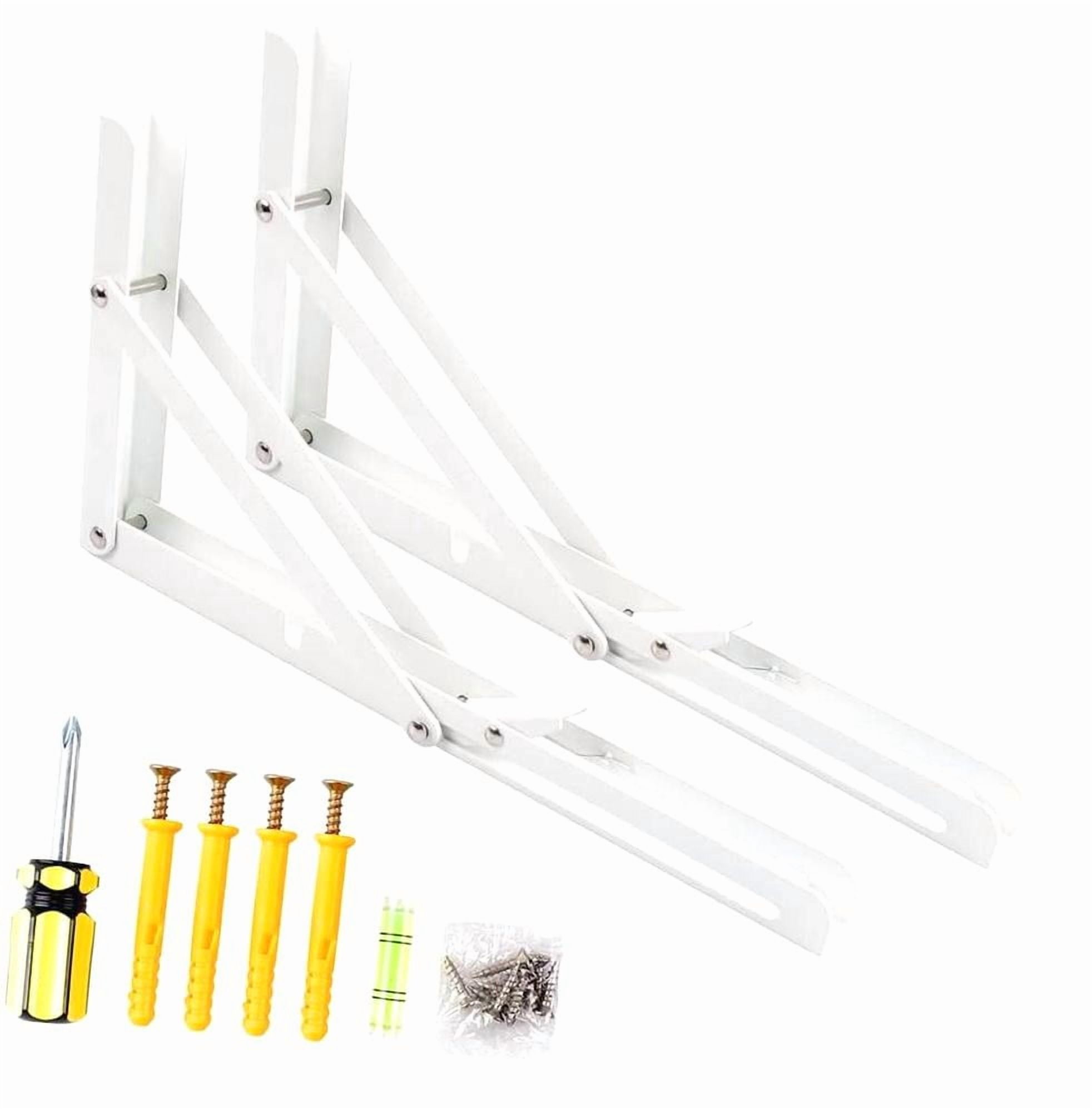 Myst Design 2PCS Foldable Triangle Brackets for Tables, Space-Saving ...