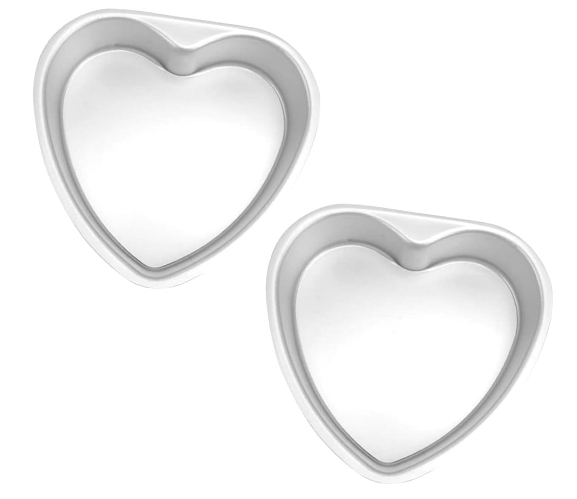 Myst Design 2pcs Heart Cake Heart Cake Pan Baking Flat Skillet Baking ...