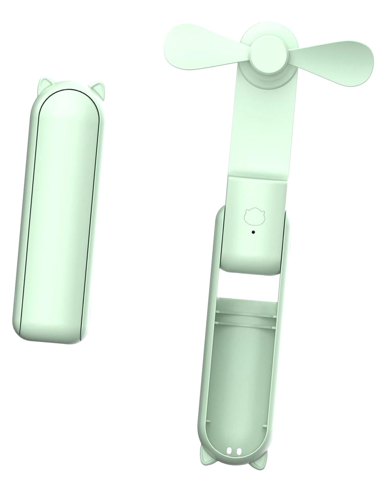 Myst Design 3 In 1 Mini Foldable Hand Fan Desk Fan Portable Pocket Fan ...