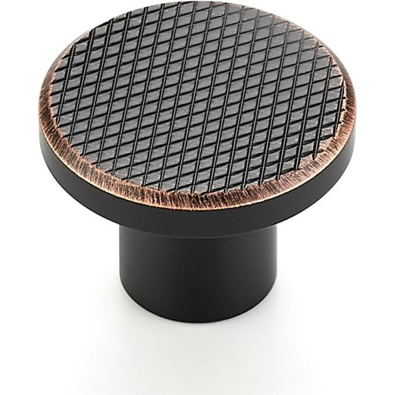 Myst Design 3 Pack Cabinet Knobs, 1-3/16 Inch (30mm) Round Drawer Pulls ...