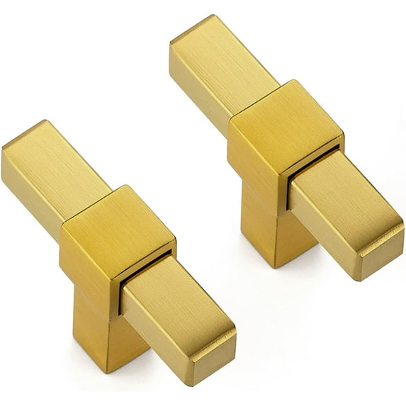 Myst Design 30 Pack Cabinet Knobs 2 Inch Brushed Drawer Knobs Single ...