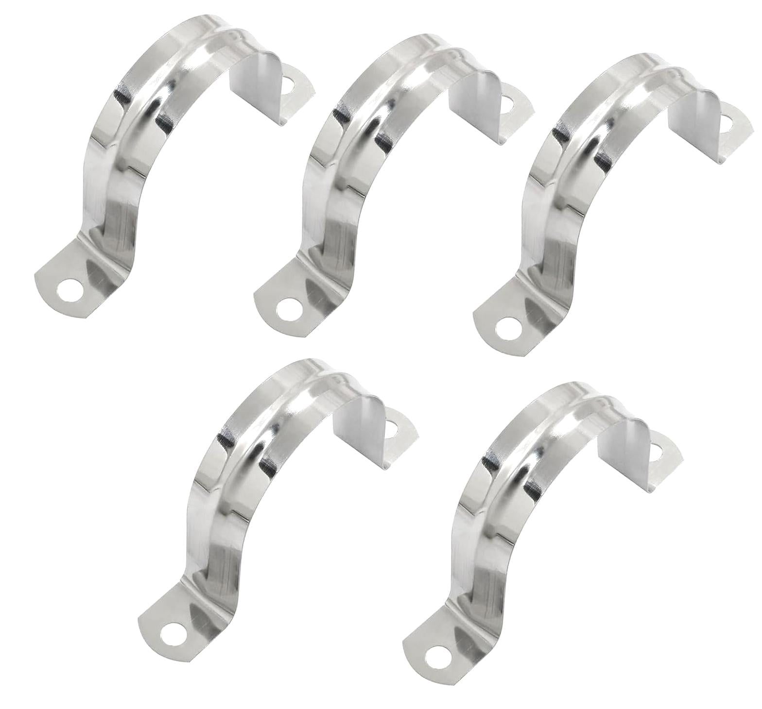 Myst Design 30 Pieces 2-Inch Dual-Hole Conduit Clamps, M50 Steel Rigid ...