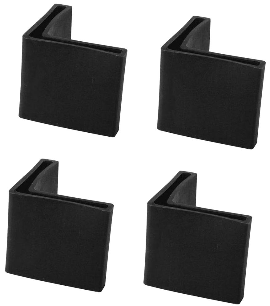 Myst Design 30mm x 30mm L-Shaped Plastic Angle Iron Foot Caps for ...