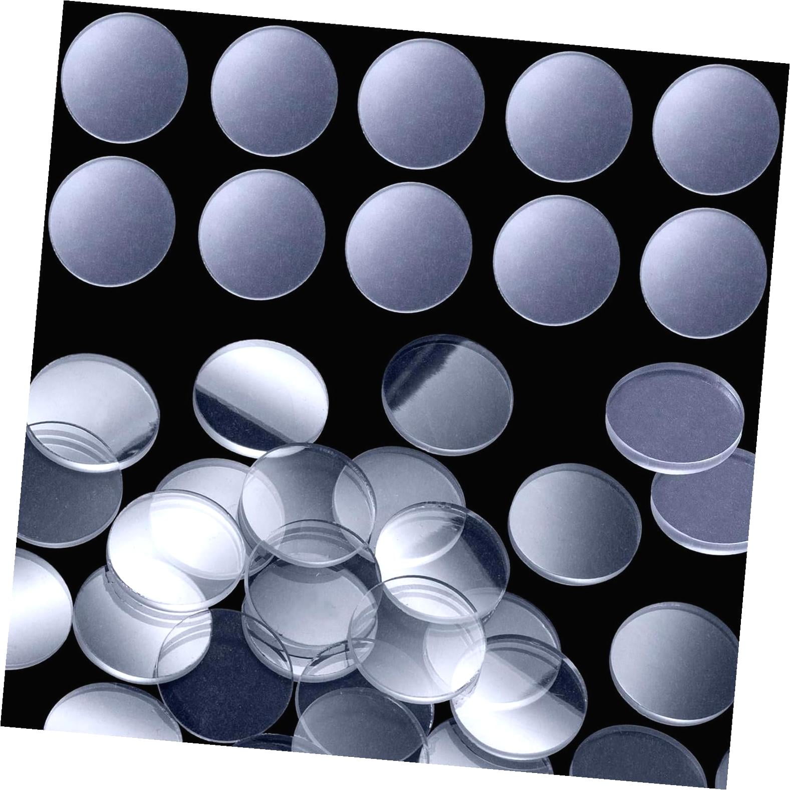 Myst Design 30pcs Clear PVC Glass Table Protectors, Non-Stick Rubber ...