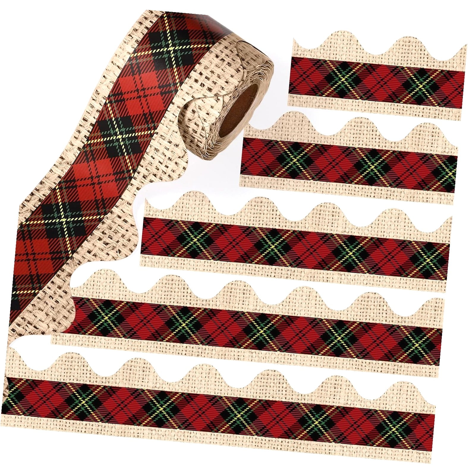 Myst Design 32.8ft Christmas Bulletin Decoration Light Scalloped Border ...