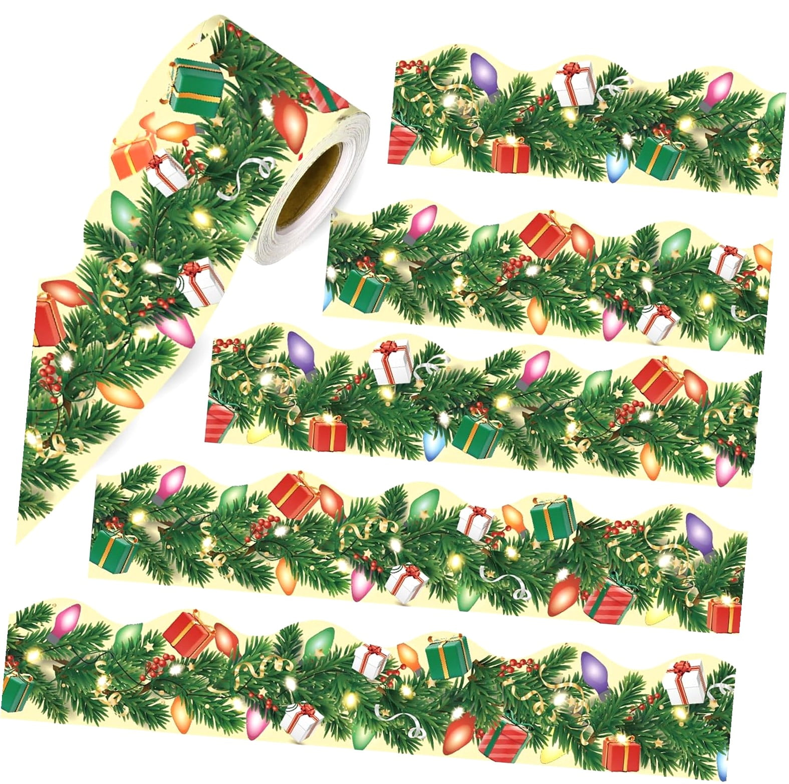 Myst Design 32.8ft Christmas Garland Bulletin Decoration Light ...
