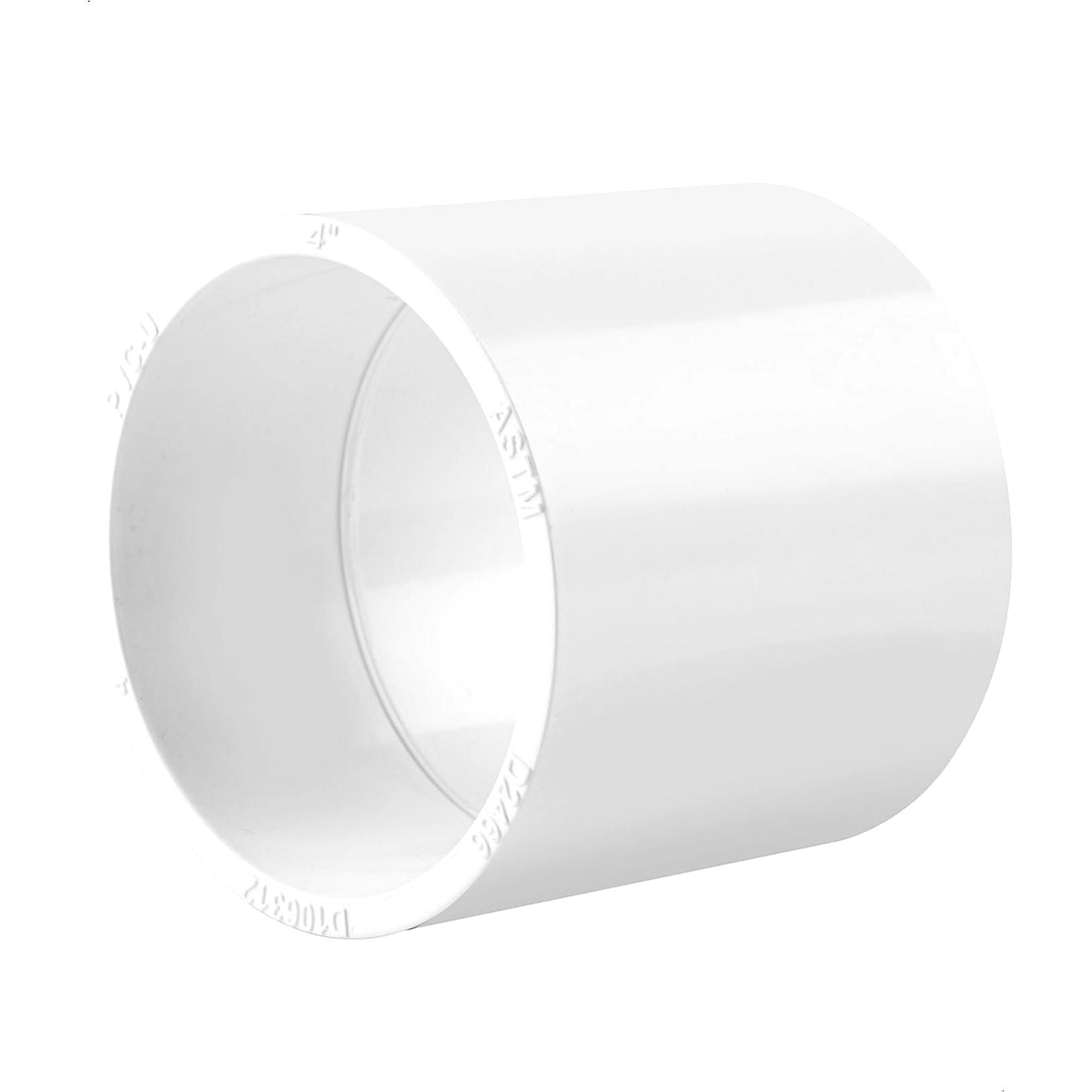 Myst Design 4-Inch SCH40 PVC Pipe Coupling, UPVC Adapter - Meets ASTM ...