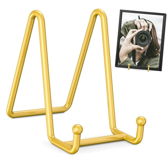 Myst Design 4 Pack 4.5 Inch Holder Stand for Picture, Plate, Photo ...