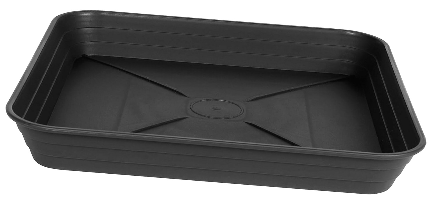 Myst Design 4 Pack Square Plant Saucer Tray 8 inch, 6 8 10 12 14 16 18 ...