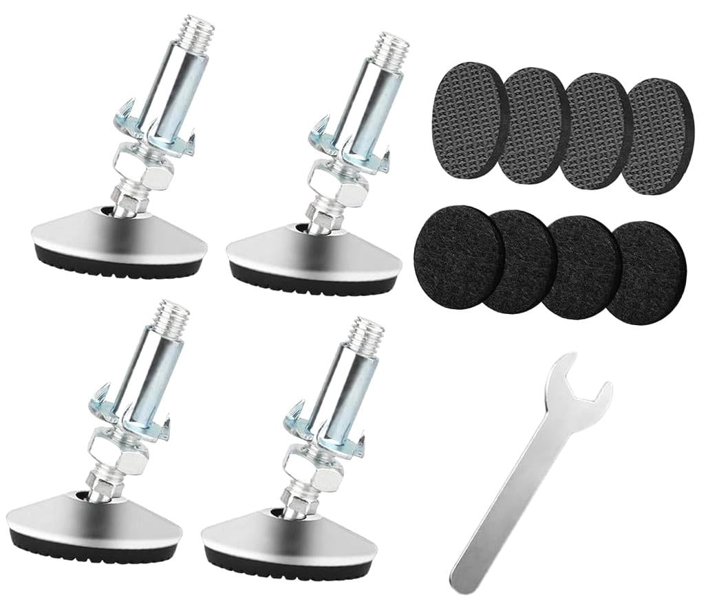 Myst Design 4 Piece M10 Swivel Adjustable Leveling Feet Set, Furniture ...