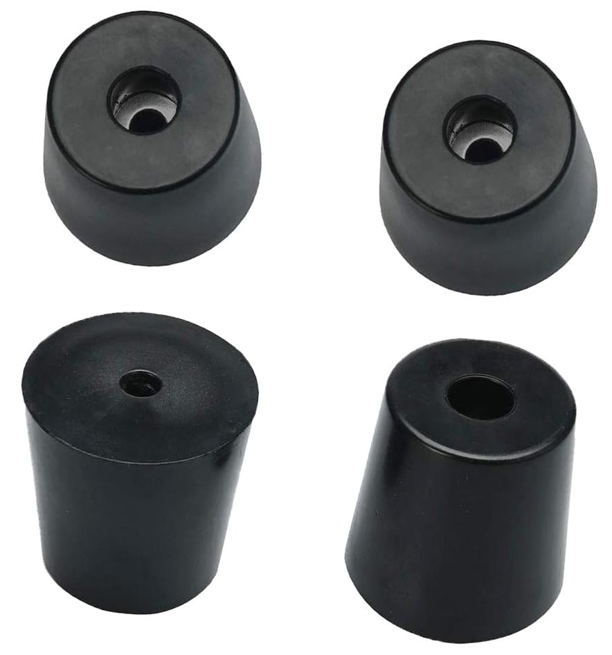 Myst Design 4-Piece Rubber Feet Bumpers for Furniture, Desk, Cabinet ...