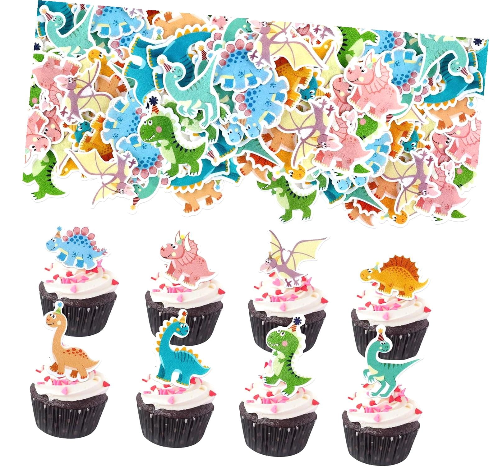 Myst Design 40-Piece Cupcake Toppers Set - Decorative Picks for Themed ...