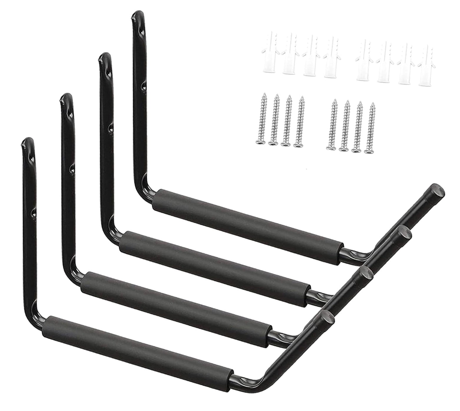 Myst Design 4PCS Kayak Storage Racks Wall Mount Stable Space Saving ...