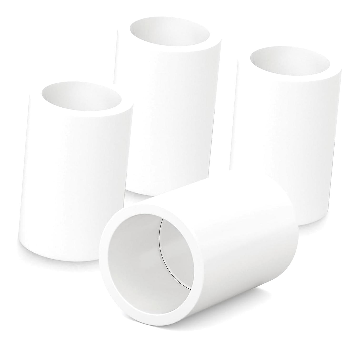 Myst Design 4PCS PVC Pipe Fitting 1-1/2" PVC Coupling Furniture Grade ...