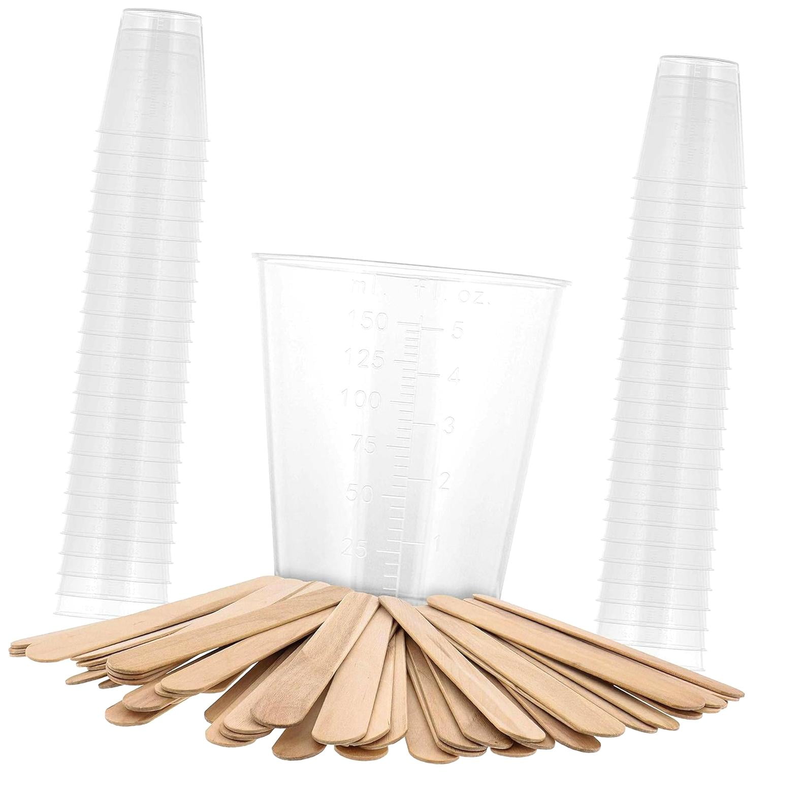 Myst Design 5 Oz (150 ml) Liquid Measuring Containers - Plastic Marked ...