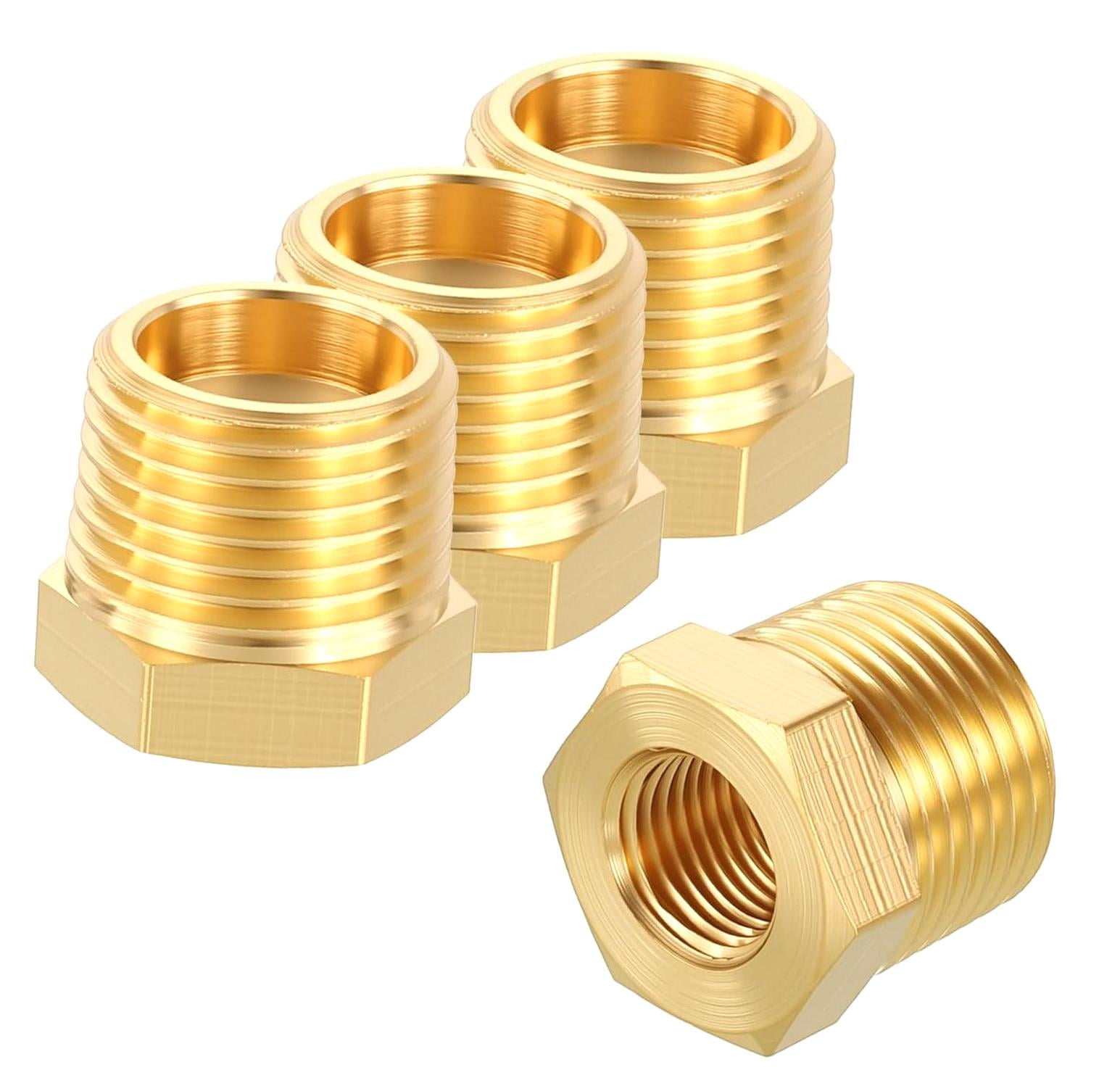 Myst Design 5 Piece Male to Female Connector Set, 3/8" NTP Male x 1/8 ...