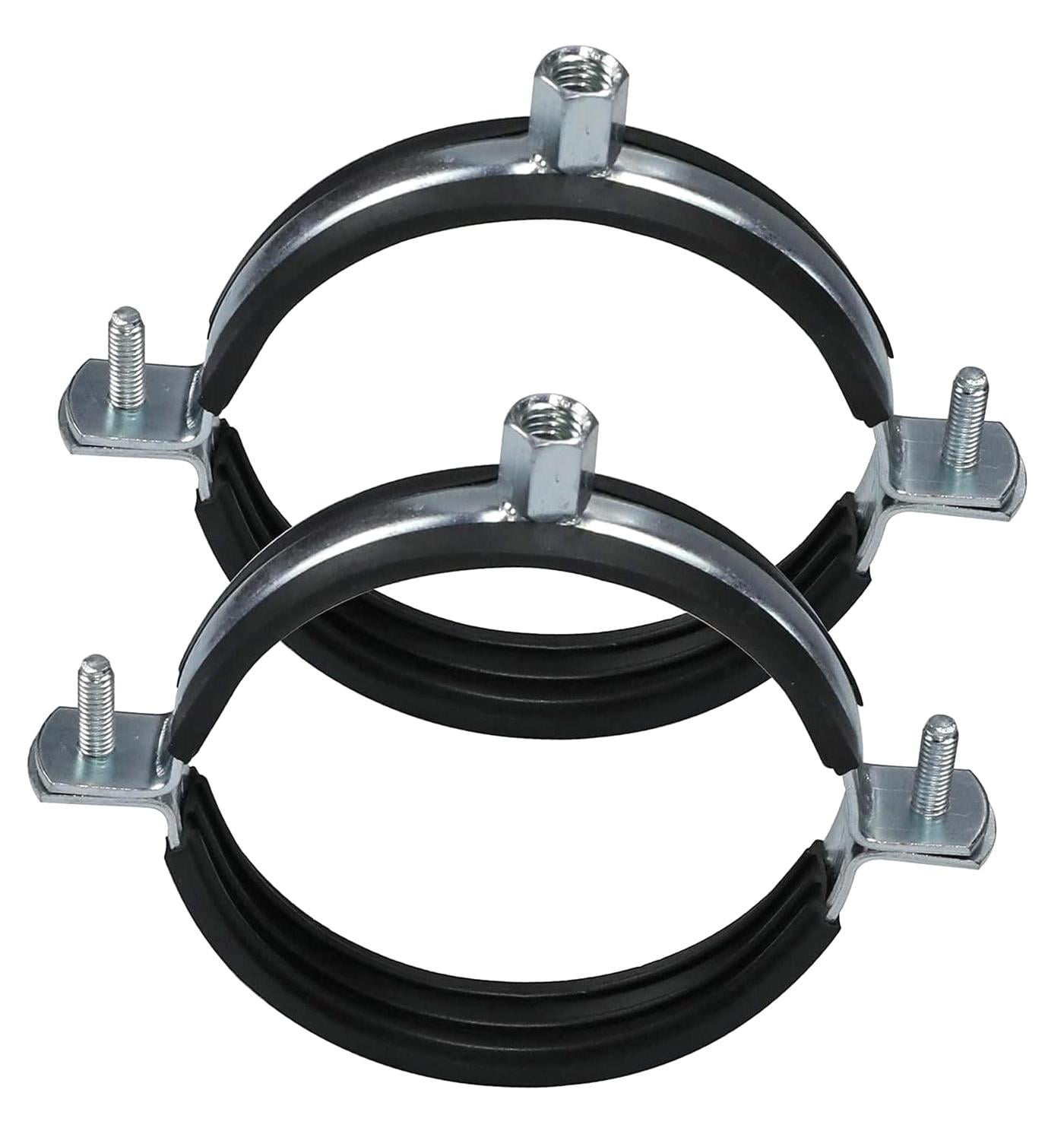 Myst Design 5-Piece Split Pipe Hanger Set, Adjustable Pipe Bracket ...