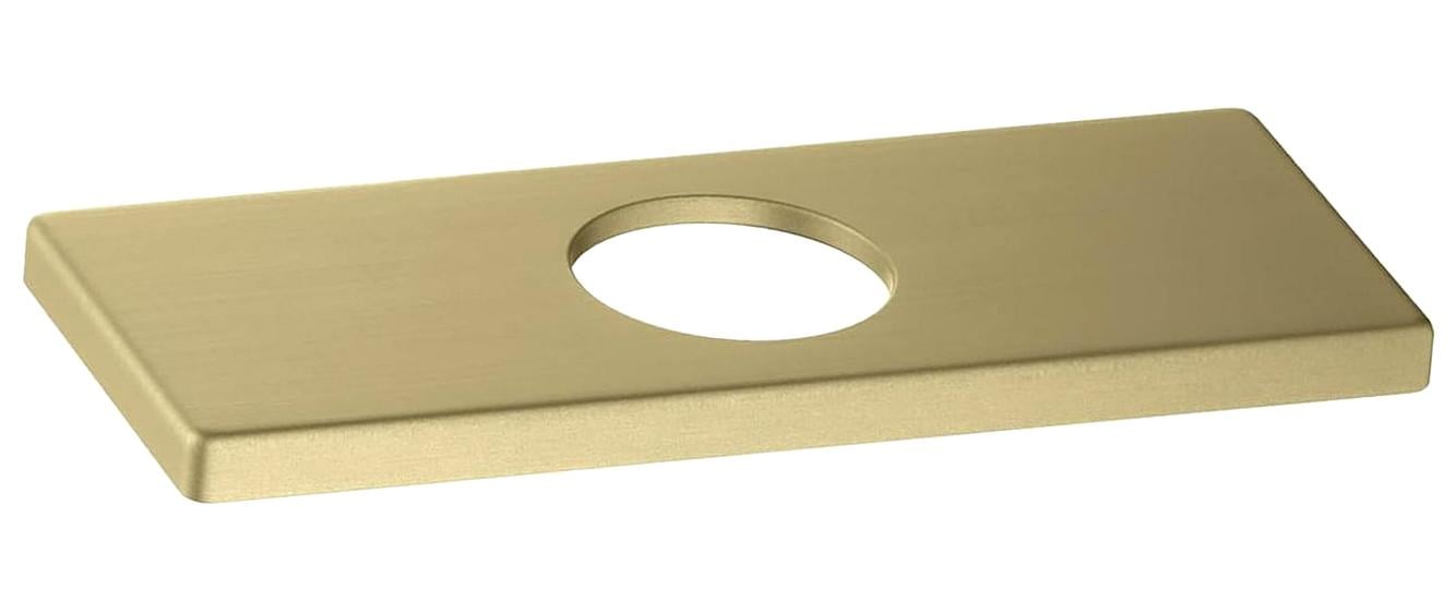 Myst Design 6-Inch Cubic Chrome Bathroom Hole Cover Plate – Sturdy ...