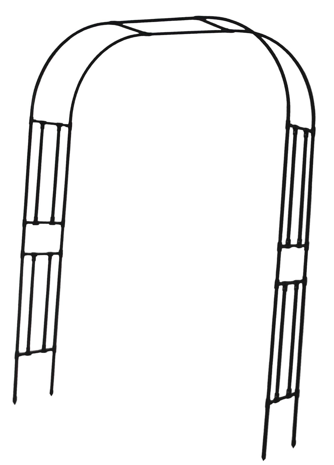 Myst Design 7.9 Ft H x 5.9 Ft W Garden Arch for Climbing Vines ...