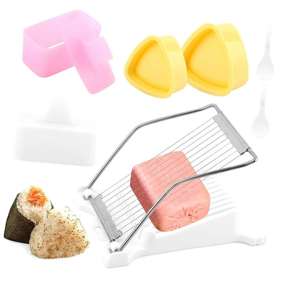 Myst Design 7-Piece Non-Stick Sushi Kit: Onigiri/Musubi Molds and ...