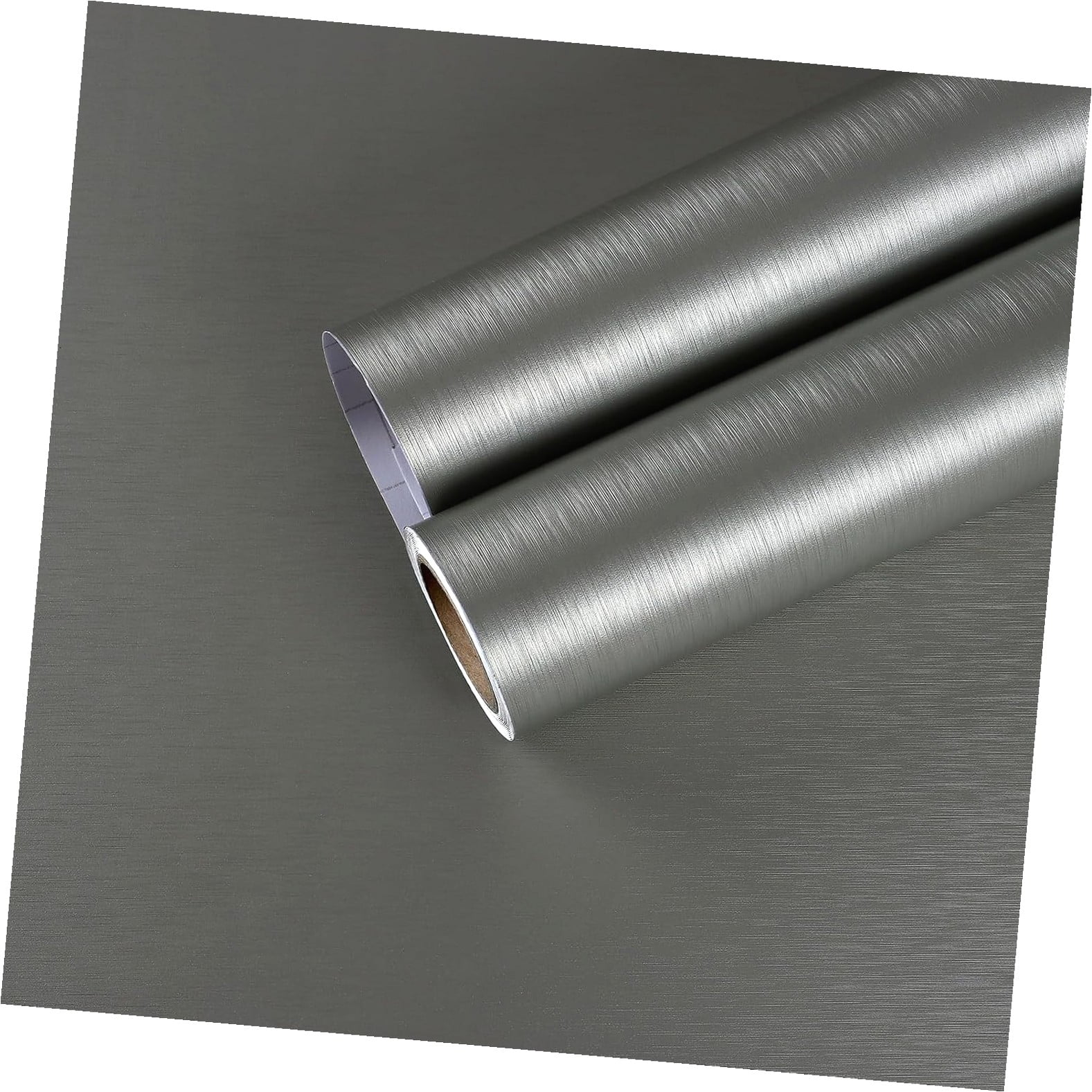 Myst Design .7"x236" Dark Steel Contact Paper for Appliances Fridge ...