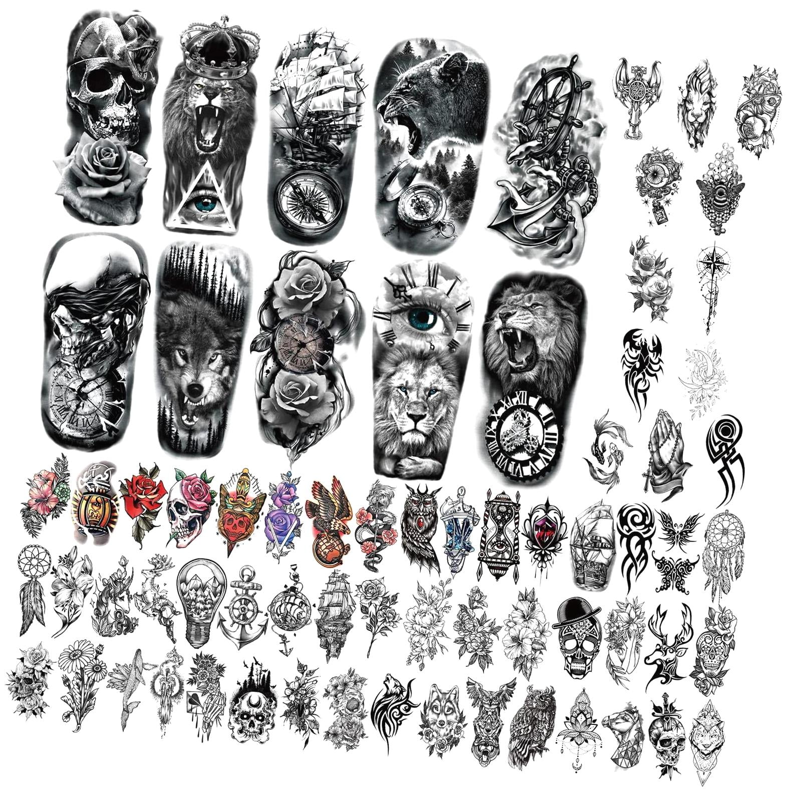 Myst Design 70sheets for All 10sheets Large Half Arm Designs Including ...