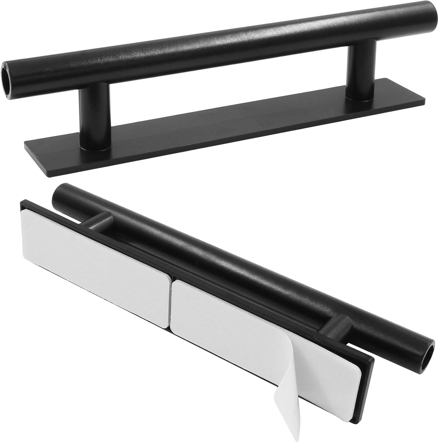 Myst Design 8 Pack Self-Stick Pulls, Plastic and Stick Cabinet Handles ...
