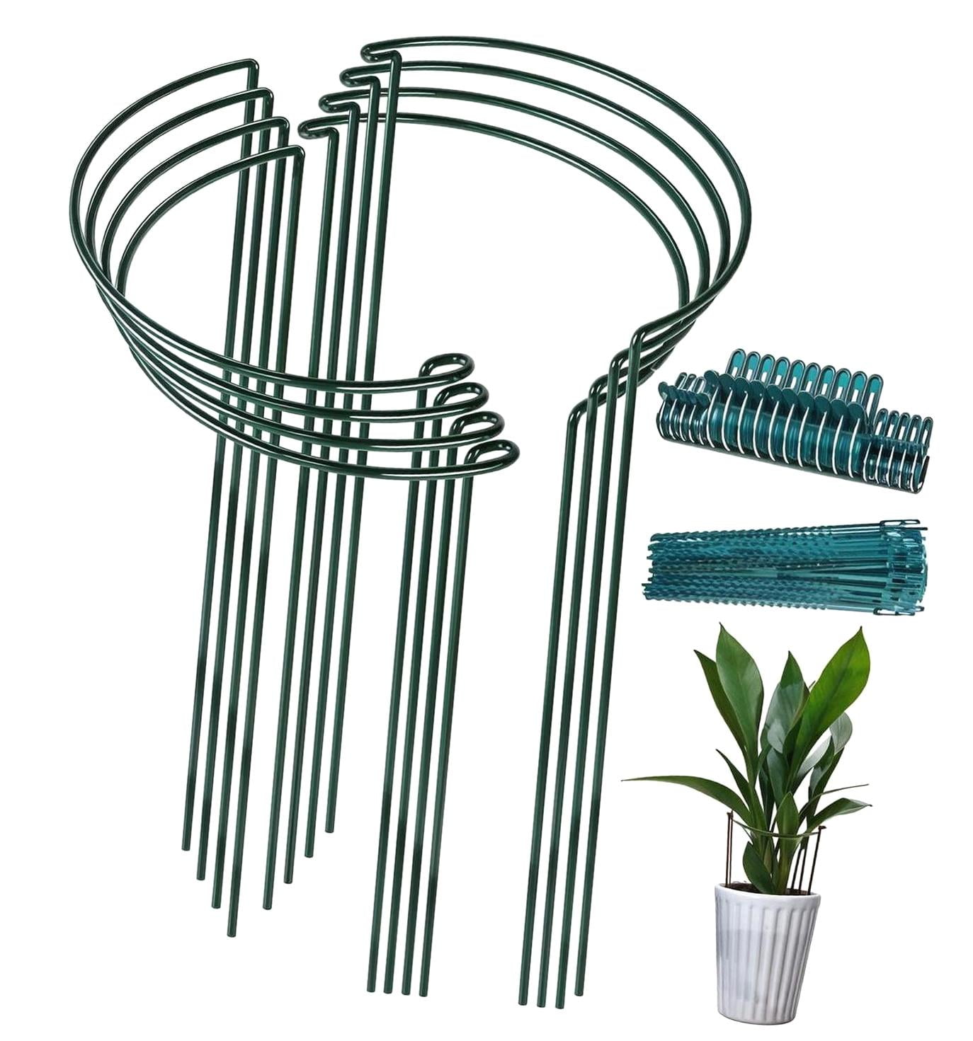 Myst Design 8-Piece Plant Support Kit, 10" Width x 16" Height Metal ...