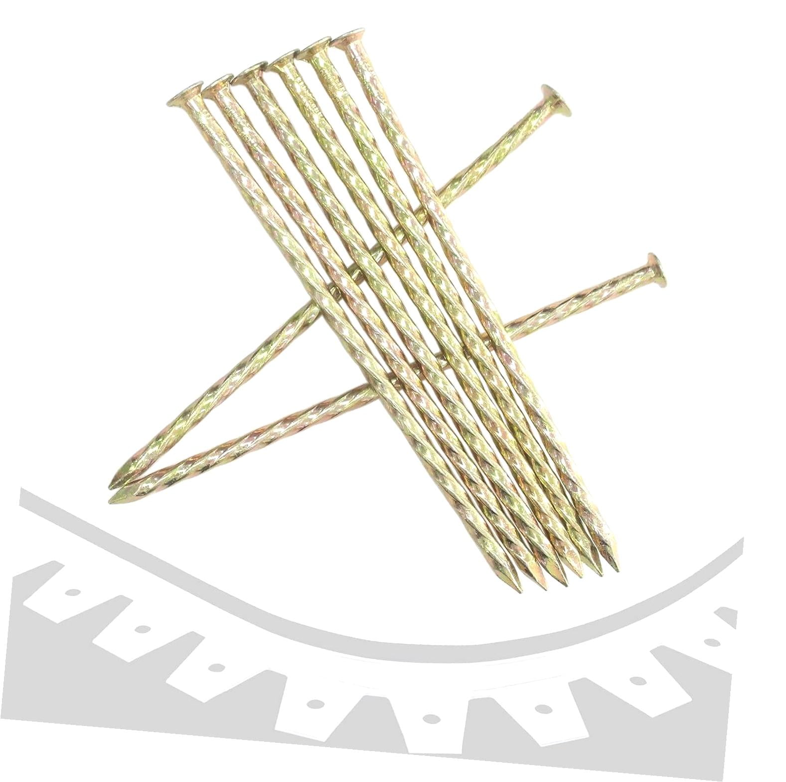 Myst Design 80 Pieces 6-Inch Galvanized Landscape Stakes for Garden ...