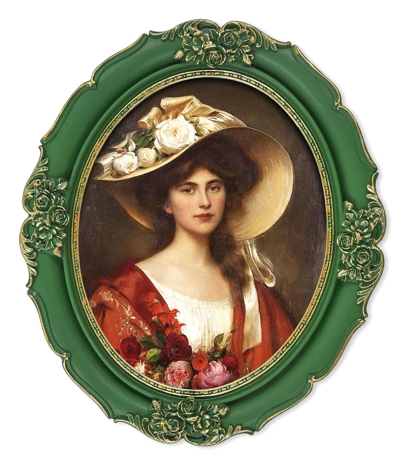 Myst Design 8x10 Picture Frame, Oval 8x10 Photo Frame, Victorian Style ...