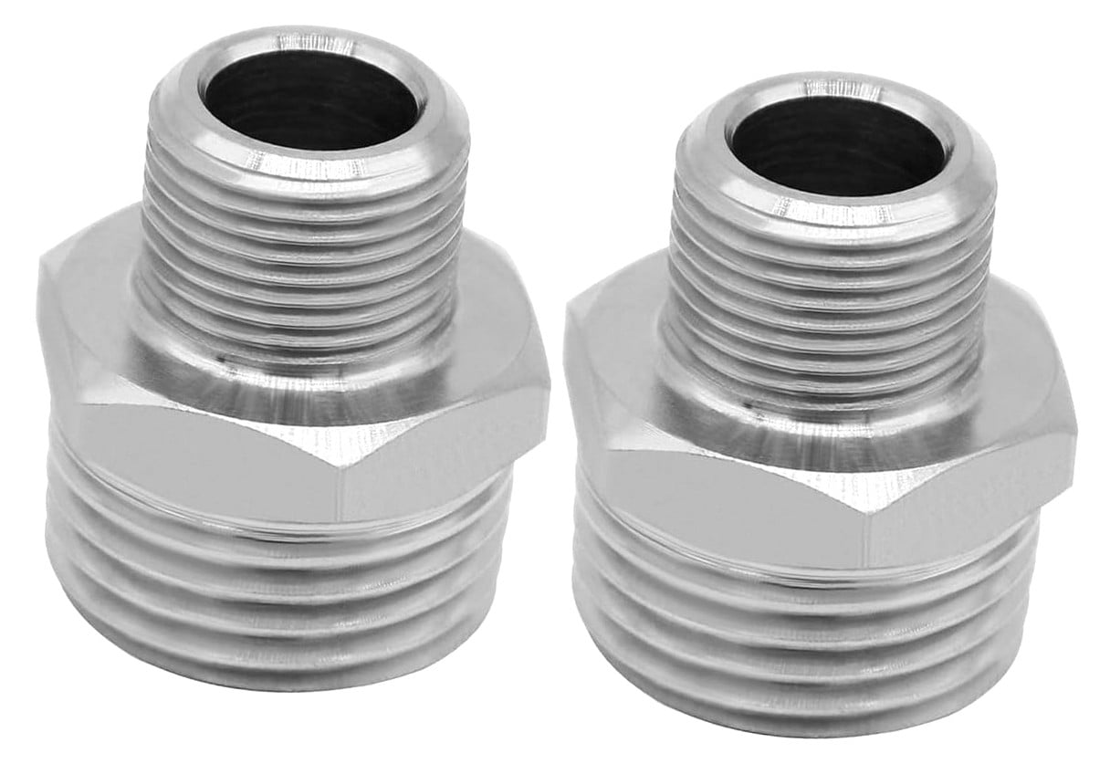 Myst Design Adapter 1/2 NPT Male to 3/8 Comp. Male Supply Line ...