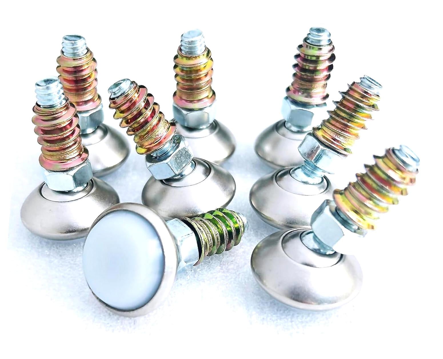 Myst Design Adjustable Furniture Levelers Swivel Feet, Height ...